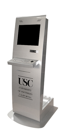 Computer Kiosks | The "Metroplis" Touchscreen Kiosk by Olea