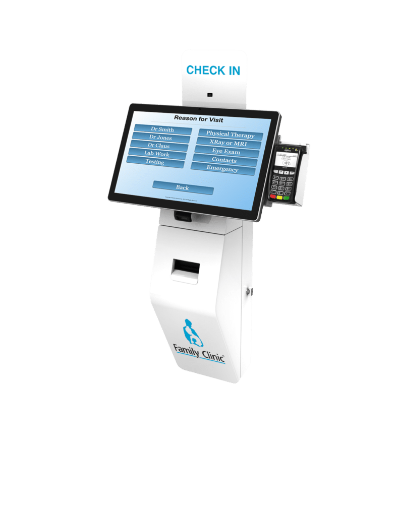 "Austin" Healthcare Kiosk | Patient Check-in Kiosks by Olea